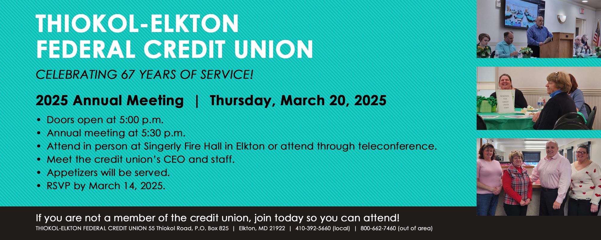 Thiokol Elkton FCU – Providing financial opportunities to Thiokol ...